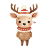 Christmas Reindeer Clipart - World of Printables