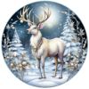 Christmas Reindeer Clipart - World of Printables