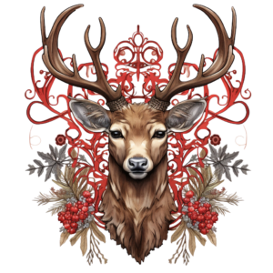 Christmas Reindeer Clipart - World of Printables
