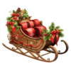 Christmas Sleigh Clipart - World of Printables