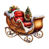 Christmas Sleigh Clipart - World of Printables