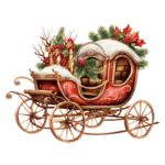 Christmas Sleigh Clipart - World of Printables