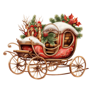 Christmas Sleigh Clipart - World of Printables