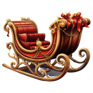 Christmas Sleigh Clipart - World of Printables