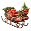 Christmas Sleigh Clipart - World of Printables