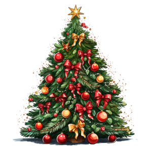 Christmas Tree Clipart - World of Printables