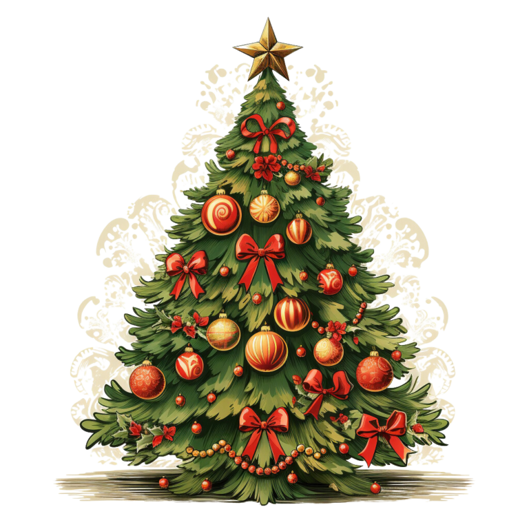 Christmas Tree Clipart - World of Printables