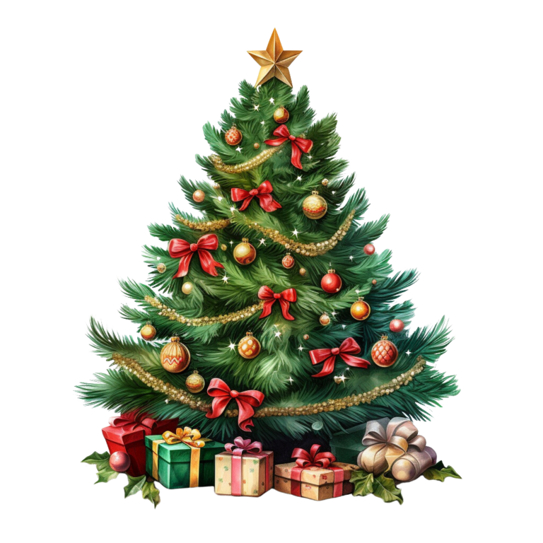 Christmas Tree Clipart - World of Printables