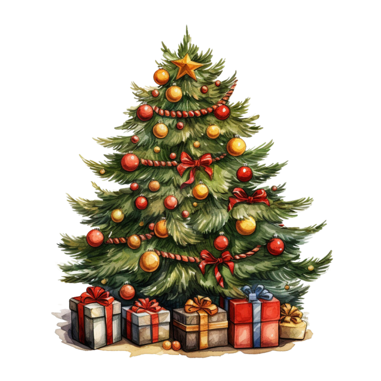 Christmas Tree Clipart - World of Printables