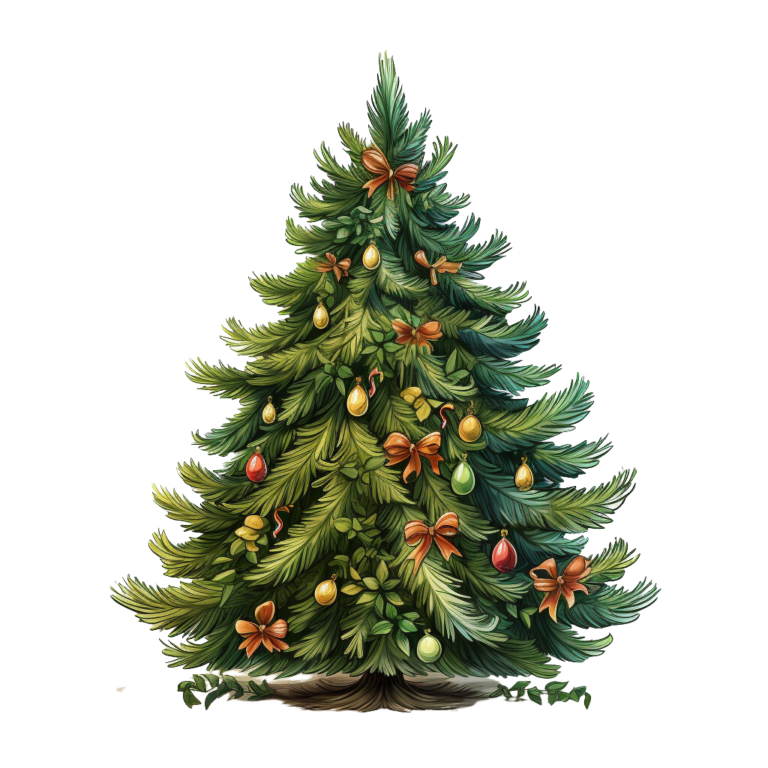 Christmas Tree Clipart - World of Printables