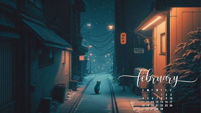 February Calendar Wallpaper | 90+ Best Desktop & Phone Backgrounds