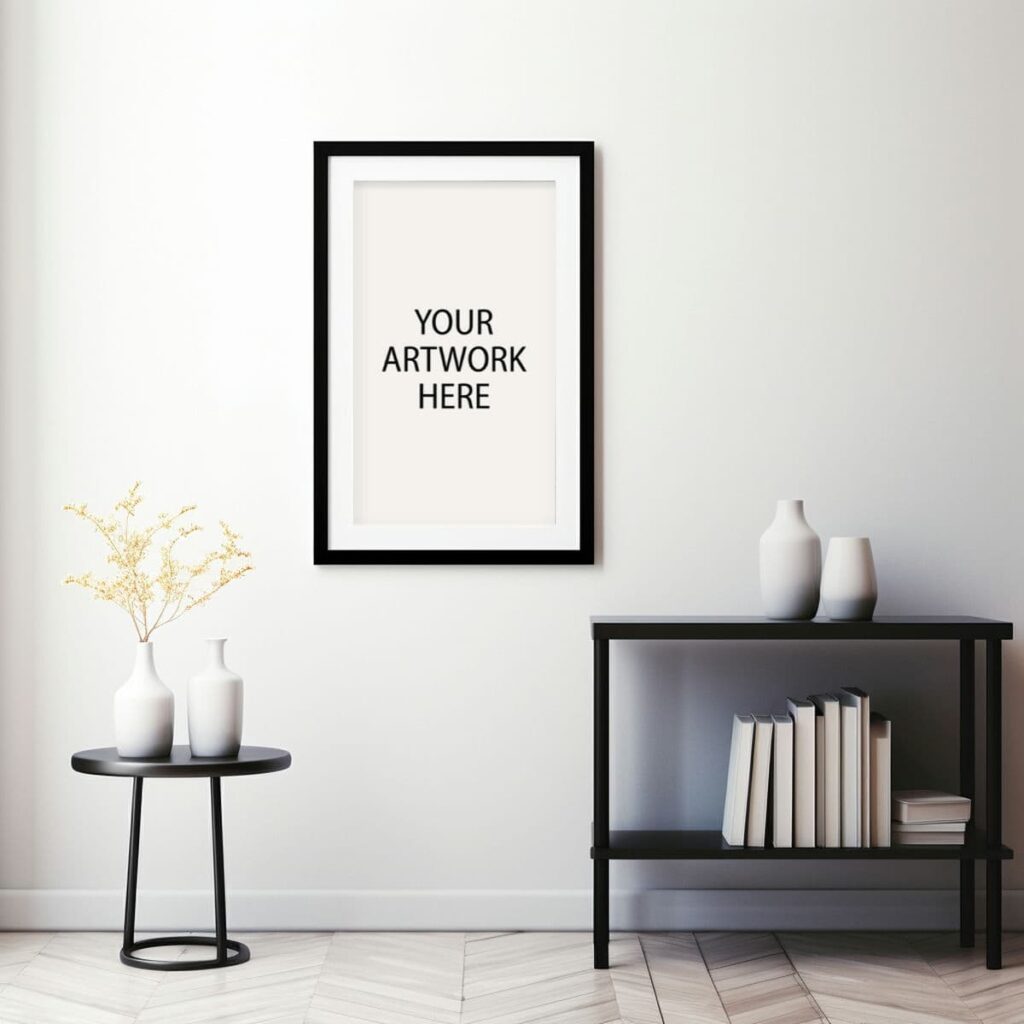 500 Free Frame Mockups - World of Printables