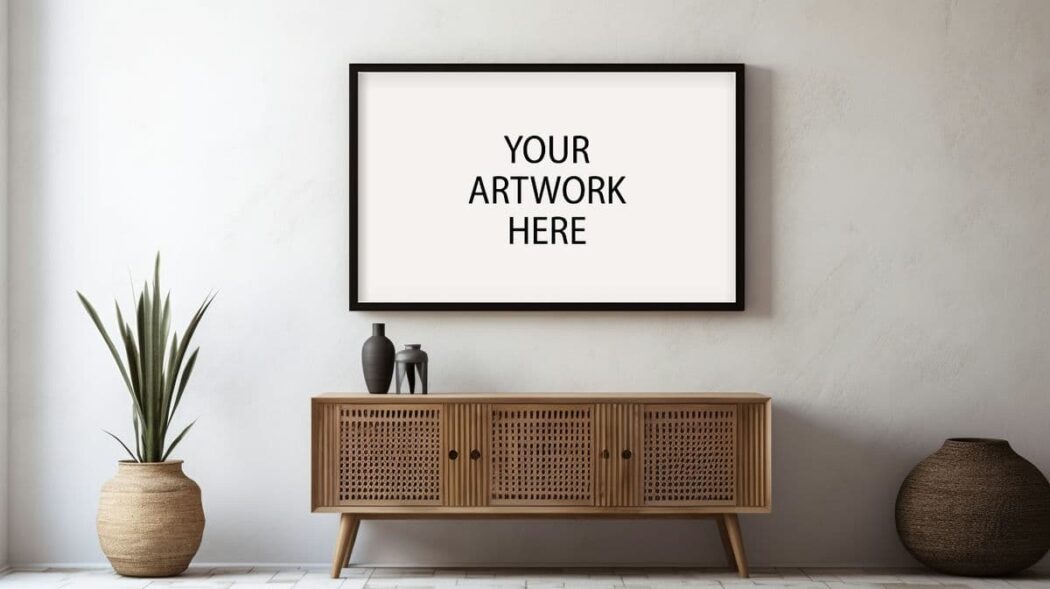 500 Free Frame Mockups - World of Printables