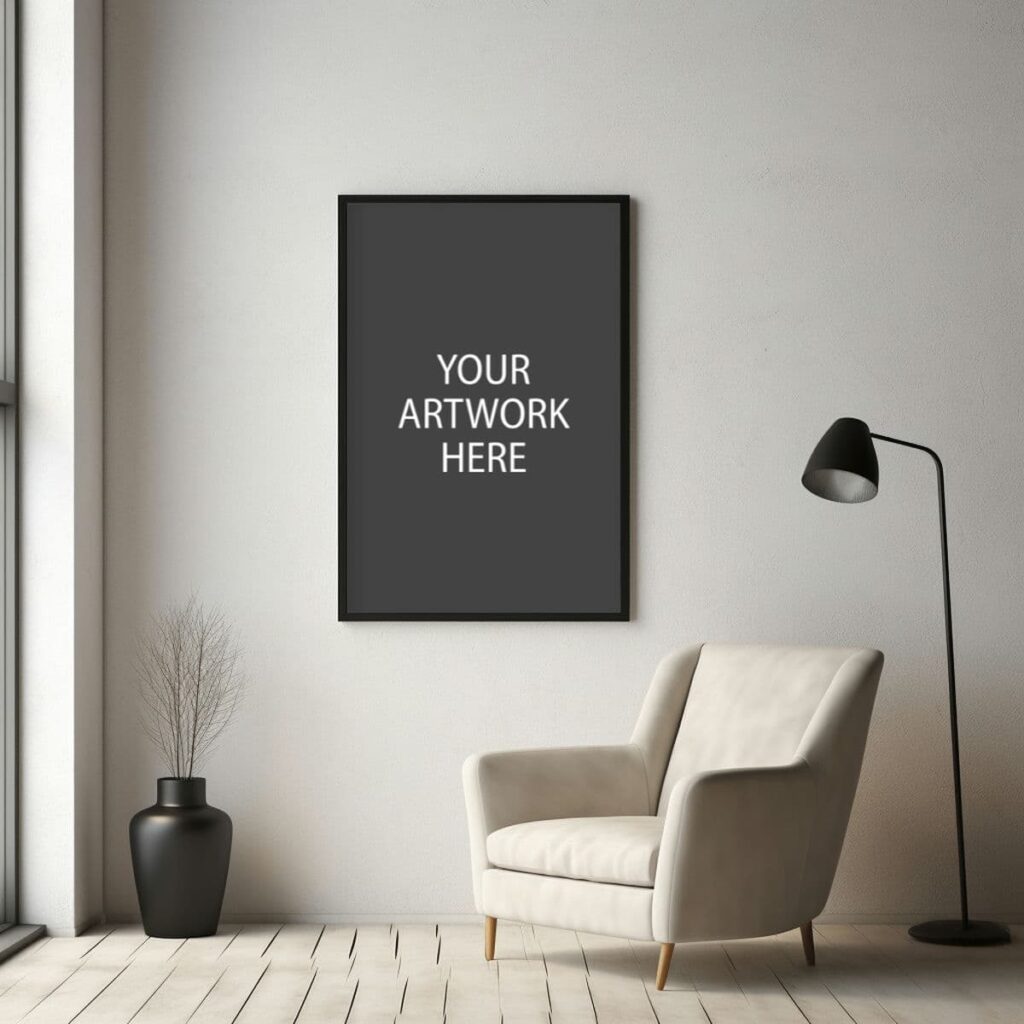 500 Free Frame Mockups - World of Printables