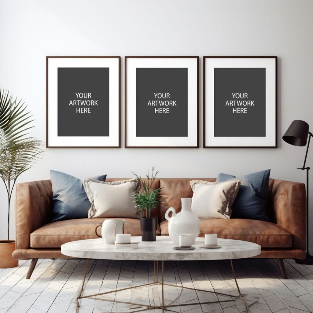 500 Free Frame Mockups - World of Printables