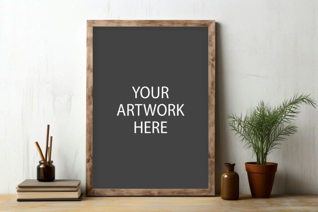 500 Free Frame Mockups - World of Printables