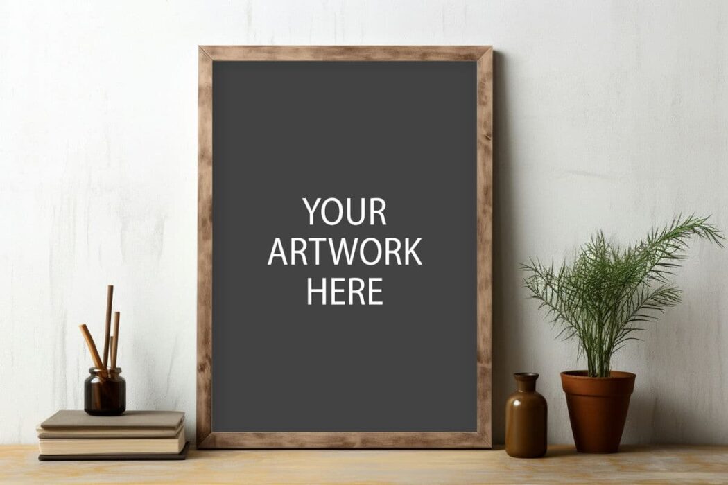 500 Free Frame Mockups - World of Printables