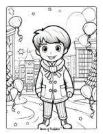 New Year Coloring Sheets - World of Printables
