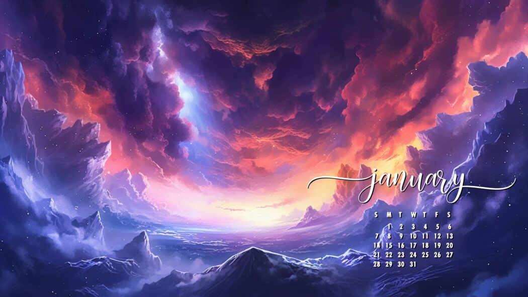 January Wallpaper | 100 Best Desktop & Phone Backgrounds - World of ...