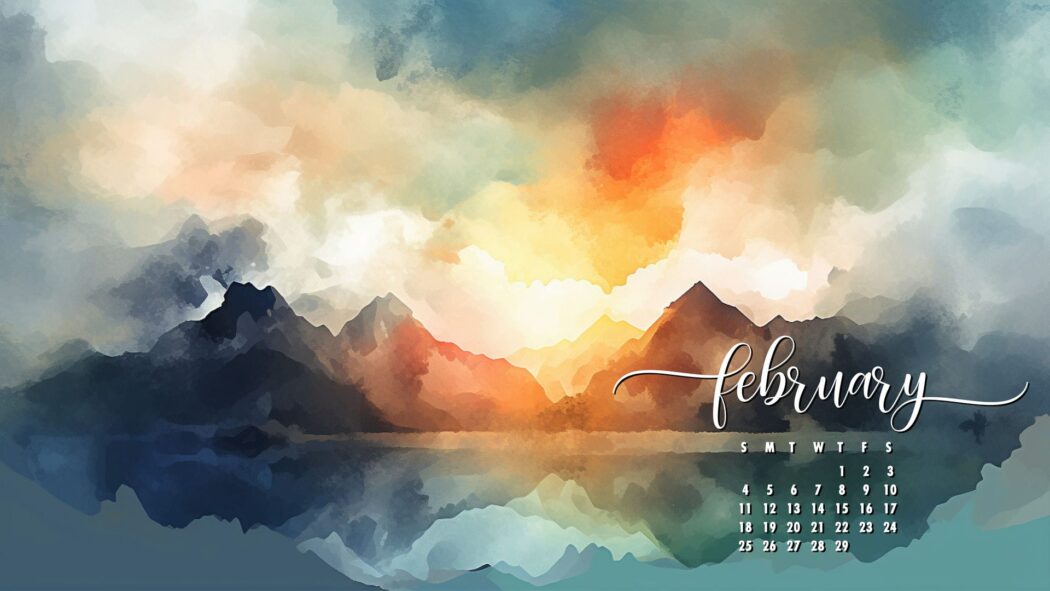 February Calendar Wallpaper | 90+ Best Desktop & Phone Backgrounds