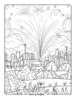 New Year Coloring Sheets - World of Printables