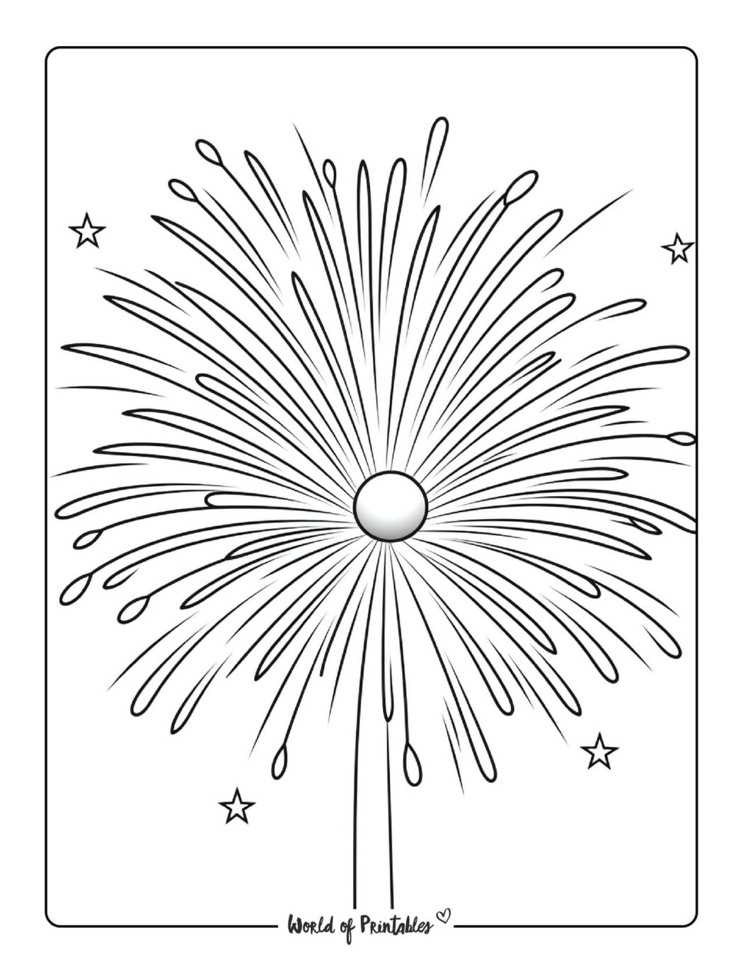 New Year Coloring Sheets - World of Printables