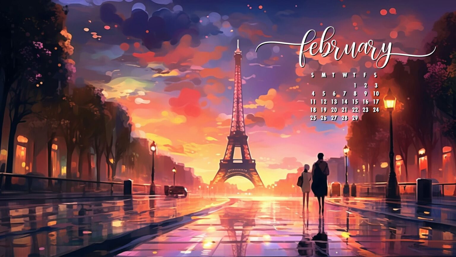 February Calendar Wallpaper | 90+ Best Desktop & Phone Backgrounds