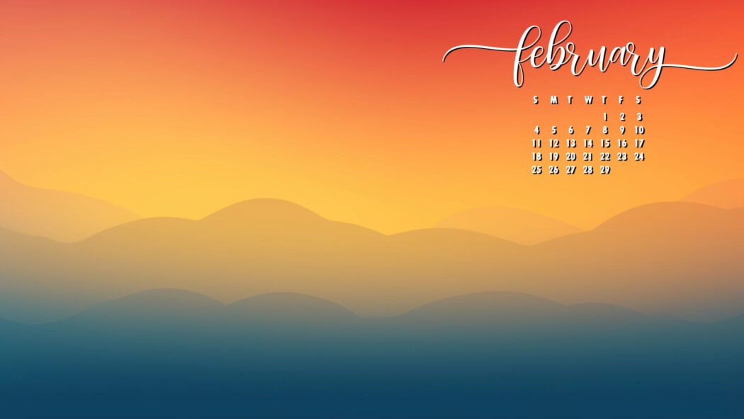 February Calendar Wallpaper | 90+ Best Desktop & Phone Backgrounds
