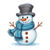 Snowman Clipart - World of Printables
