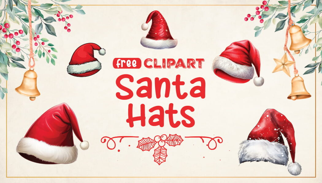 Santa Hat Clipart - World of Printables