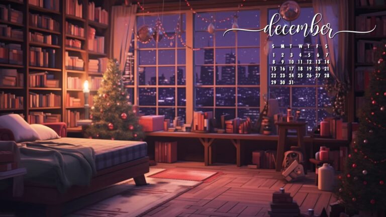 December Calendar Wallpaper | 100 Best Desktop & Phone Backgrounds