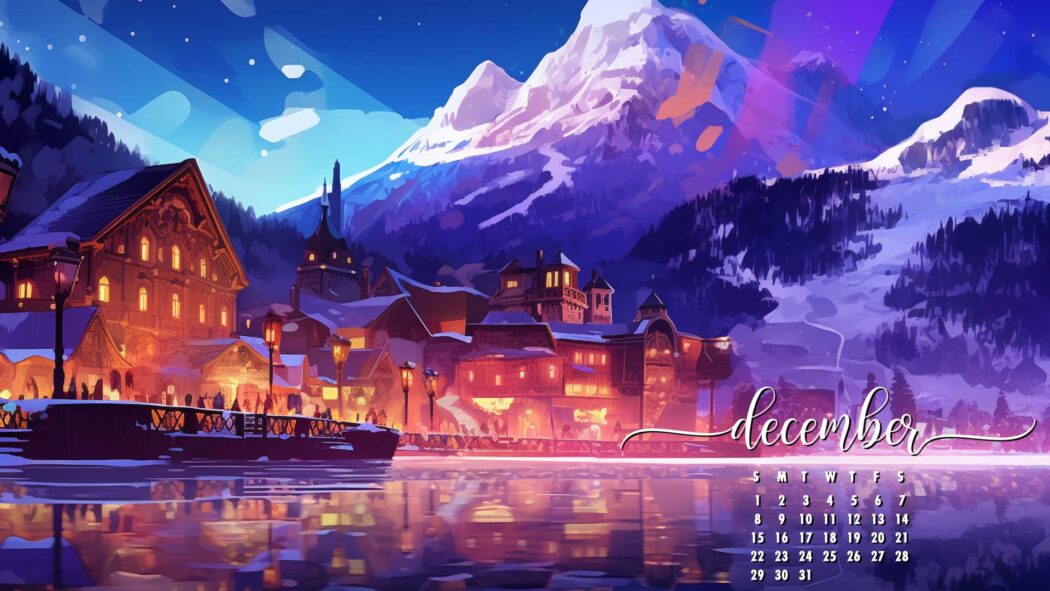 December Calendar Wallpaper | 100 Best Desktop & Phone Backgrounds