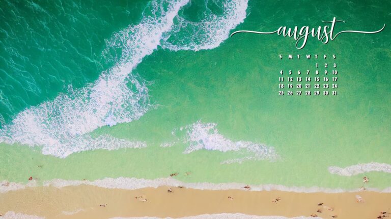 August Calendar Wallpaper - 80 Best Desktop & Phone Backgrounds