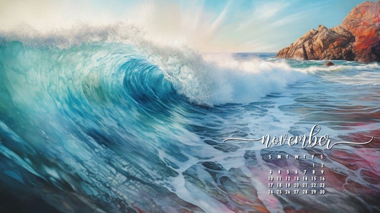 November Calendar Wallpaper | 100 Best Desktop & Phone Backgrounds