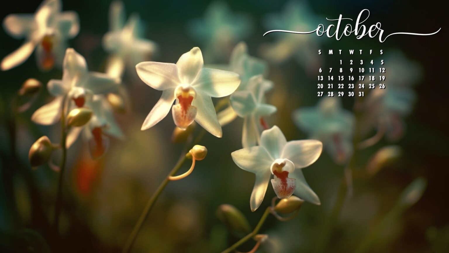 October Calendar Wallpaper | 130 Best Desktop & Phone Backgrounds