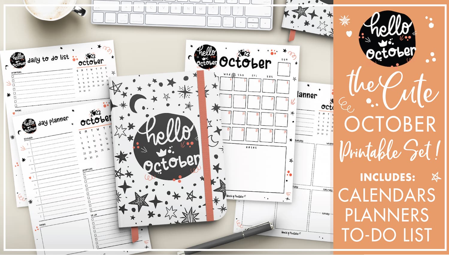 Free Printable October 2025 Planners - World of Printables