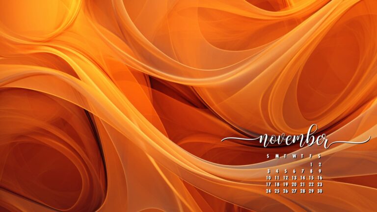 November Calendar Wallpaper | 100 Best Desktop & Phone Backgrounds