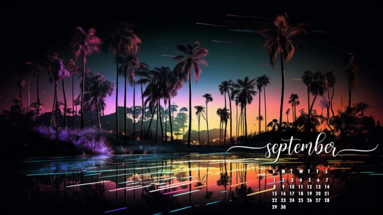 September Calendar Wallpaper - 100 Best Desktop & Phone Backgrounds