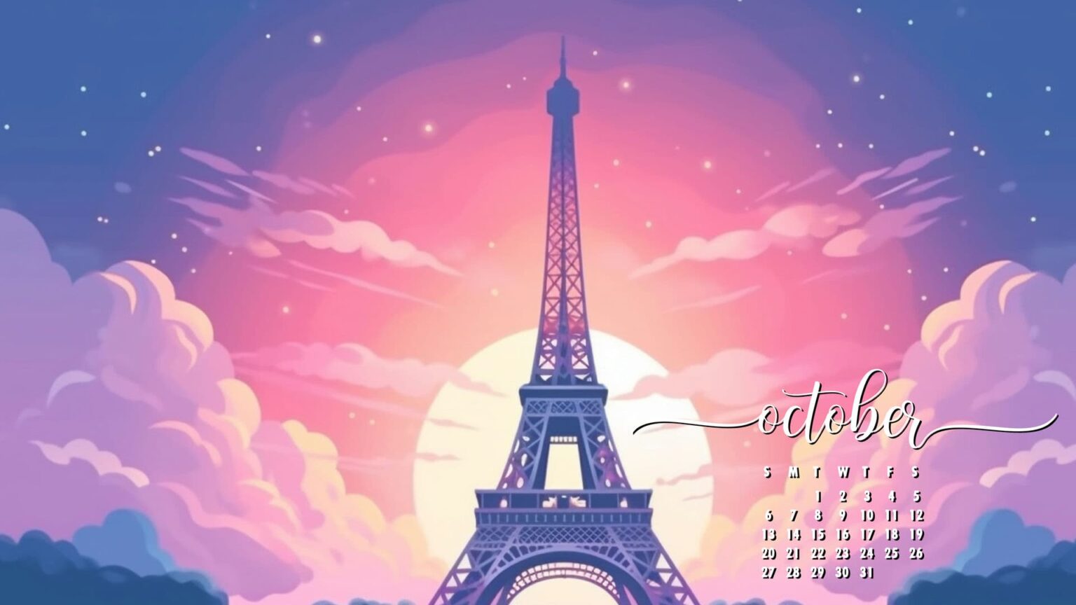October Calendar Wallpaper | 130 Best Desktop & Phone Backgrounds