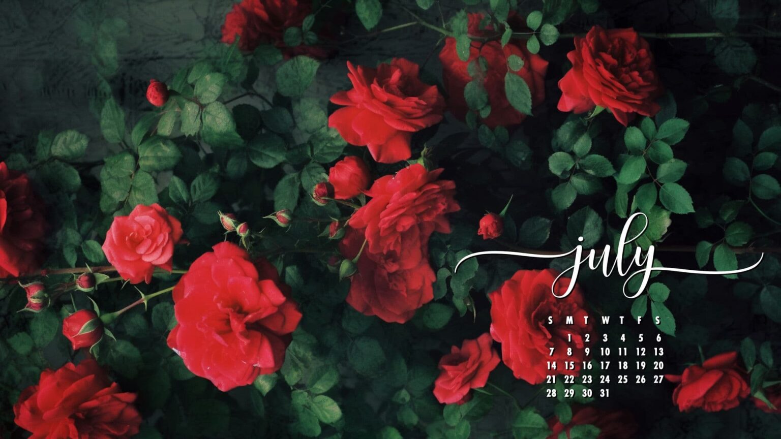 July Calendar Wallpaper - 80 Best Styles For Your Desktop Or Phone ...