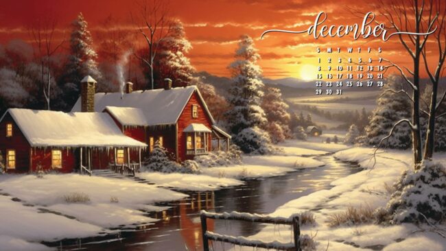 December Calendar Wallpaper | 100 Best Desktop & Phone Backgrounds