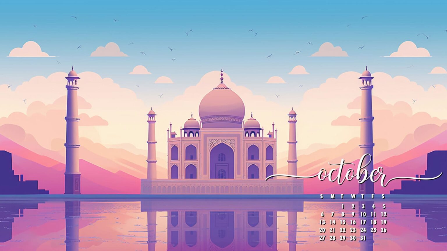 October Calendar Wallpaper | 130 Best Desktop & Phone Backgrounds