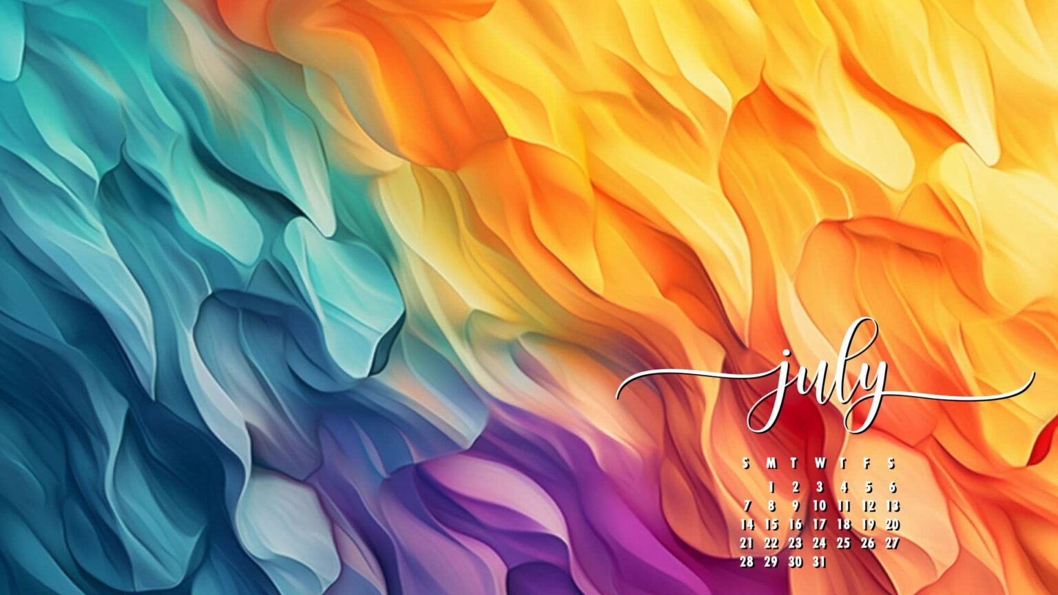 July Calendar Wallpaper - 80 Best Styles For Your Desktop Or Phone ...