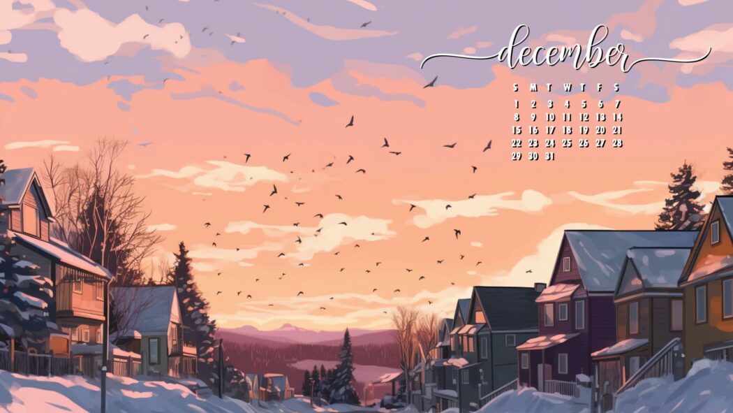 December Calendar Wallpaper | 100 Best Desktop & Phone Backgrounds