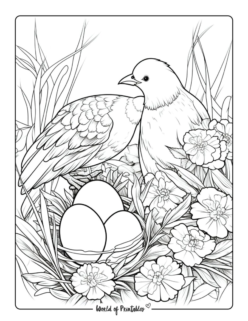 200+ Free Printable Easter Coloring Pages For Kids & Adults - World of ...