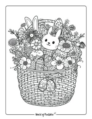 200+ Free Printable Easter Coloring Pages For Kids & Adults - World of ...