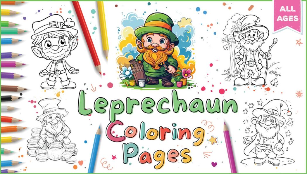 Leprechaun Coloring Pages - World of Printables