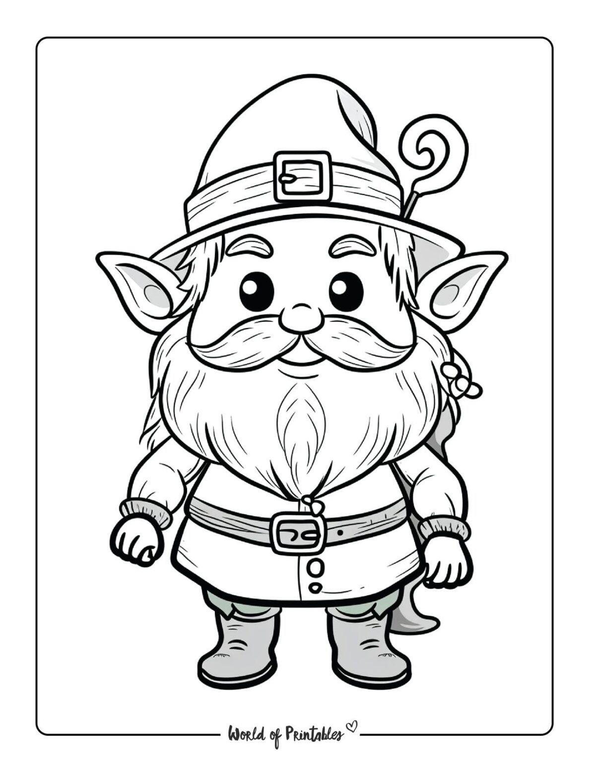 Leprechaun Coloring Pages - World of Printables
