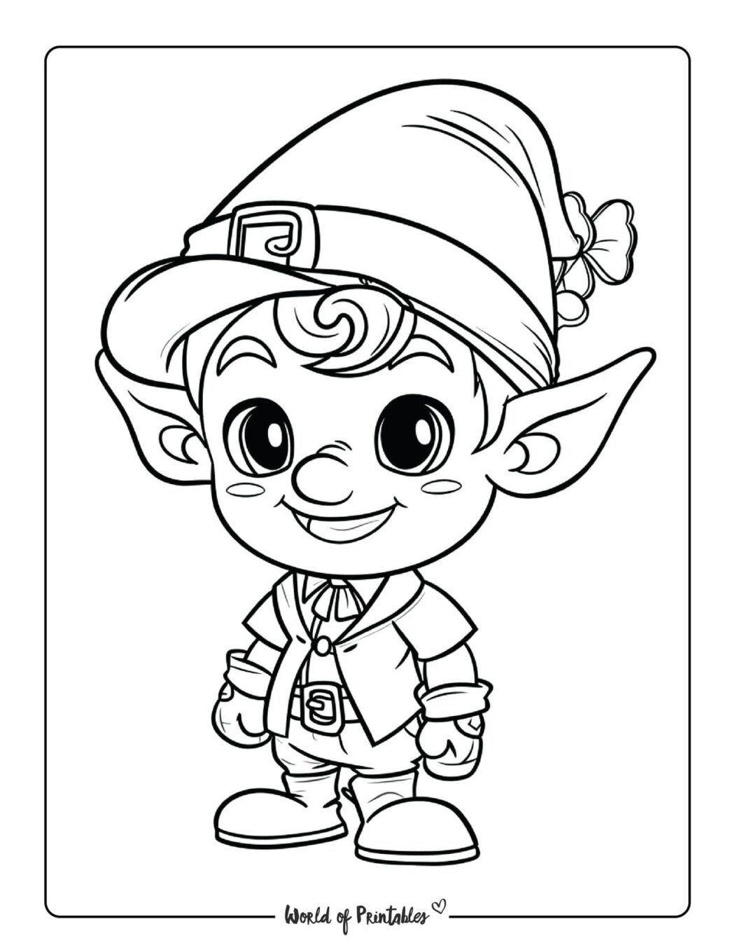Leprechaun Coloring Pages - World of Printables