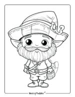 Leprechaun Coloring Pages - World of Printables